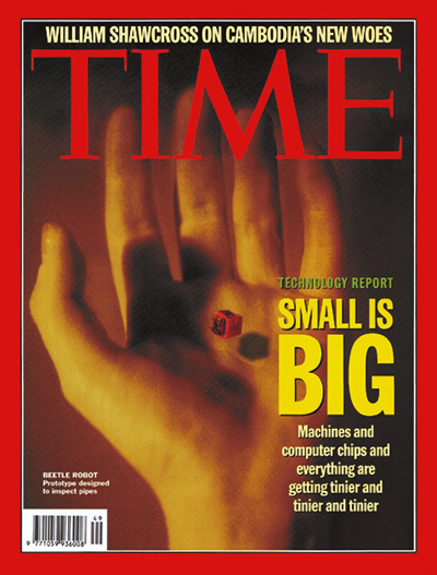 TIME Magazine Cover: Small is Big - Dec. 2, 1996 - Technology - Smaller ...