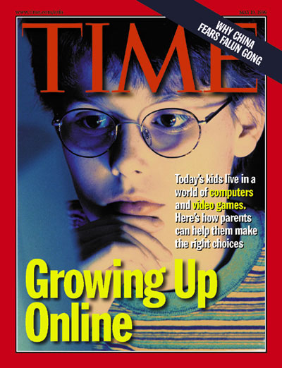 TIME Magazine Cover: Growing Up Online - May 10, 1999 - Children ...
