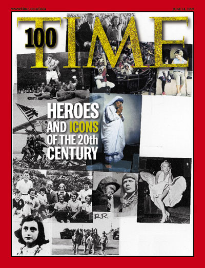 TIME Magazine Cover: Heroes and Icons of the 20th Century - June 14 ...