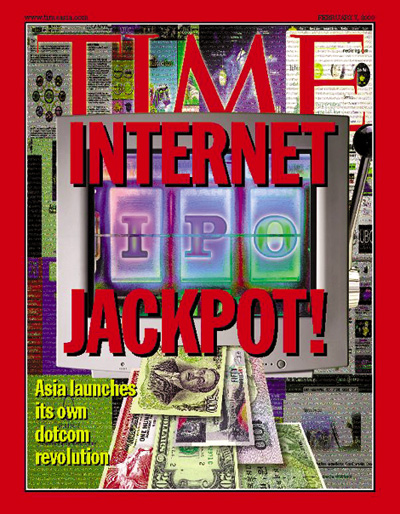 TIME Magazine Cover: Internet Jackpot! - Feb. 7, 2000 - Asia - Internet ...