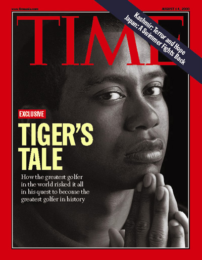 TIME Magazine Cover: Tiger Woods - Aug. 14, 2000 - Golf - Sports