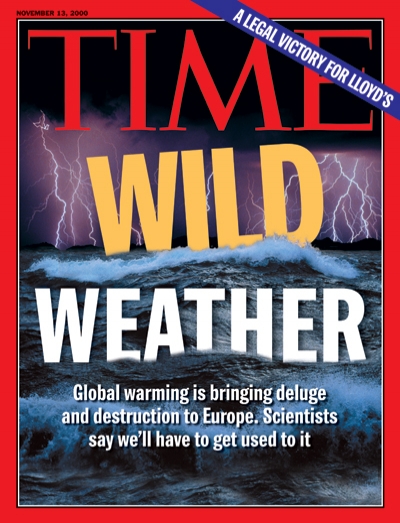 TIME Magazine Cover: Wild Weather - Nov. 13, 2000 - Weather - Global ...